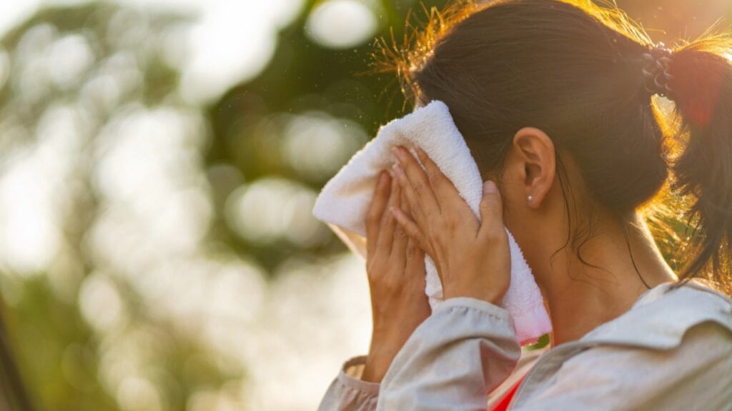 Rethinking Sweat: Is Wiping It Off Actually Making You Hotter?
